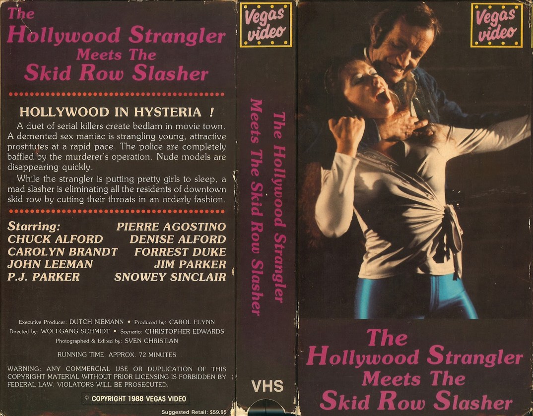 Grindhouse Classics : “The Hollywood Strangler Meets The Skid Row ...
