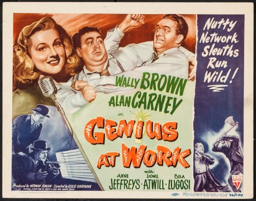 A Quickie That Clicks: GENIUS AT WORK (RKO 1946) | Through the ...