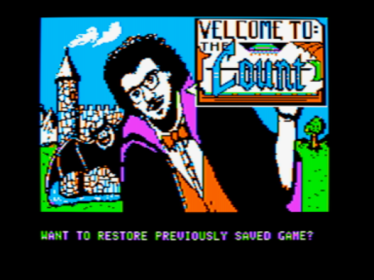 Video Game Review: The Count (1979, Adventure International) | Through ...