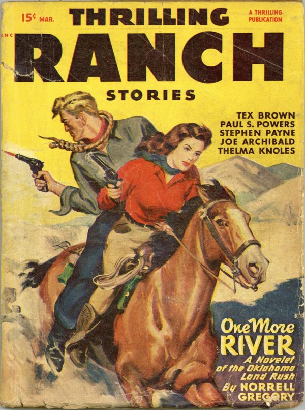 Artwork of the Day: Thrilling Ranch Stories (by Sam Cherry) | Through ...